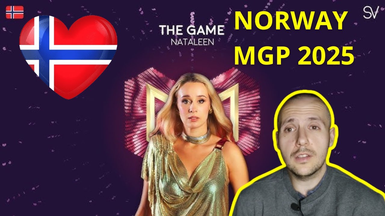 Norway Melodi Grand Prix 2025: Nataleen - The Game reaction - YouTube