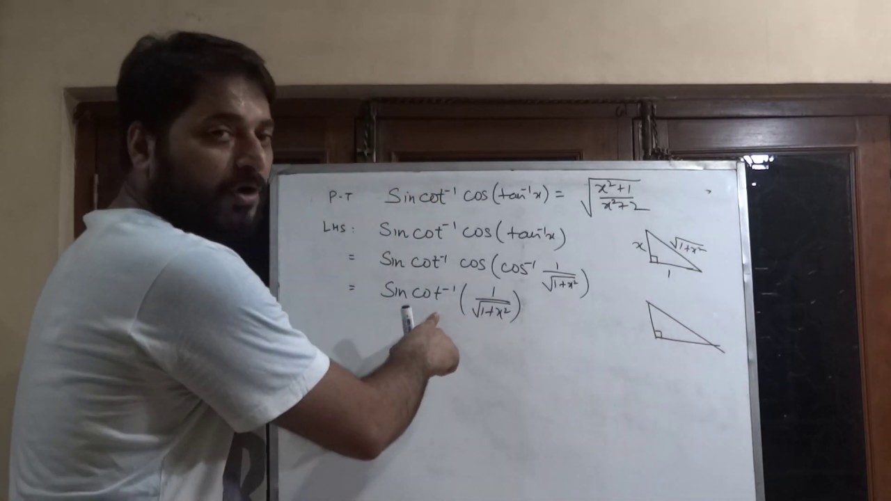 Inverse trigonometric function sums - YouTube