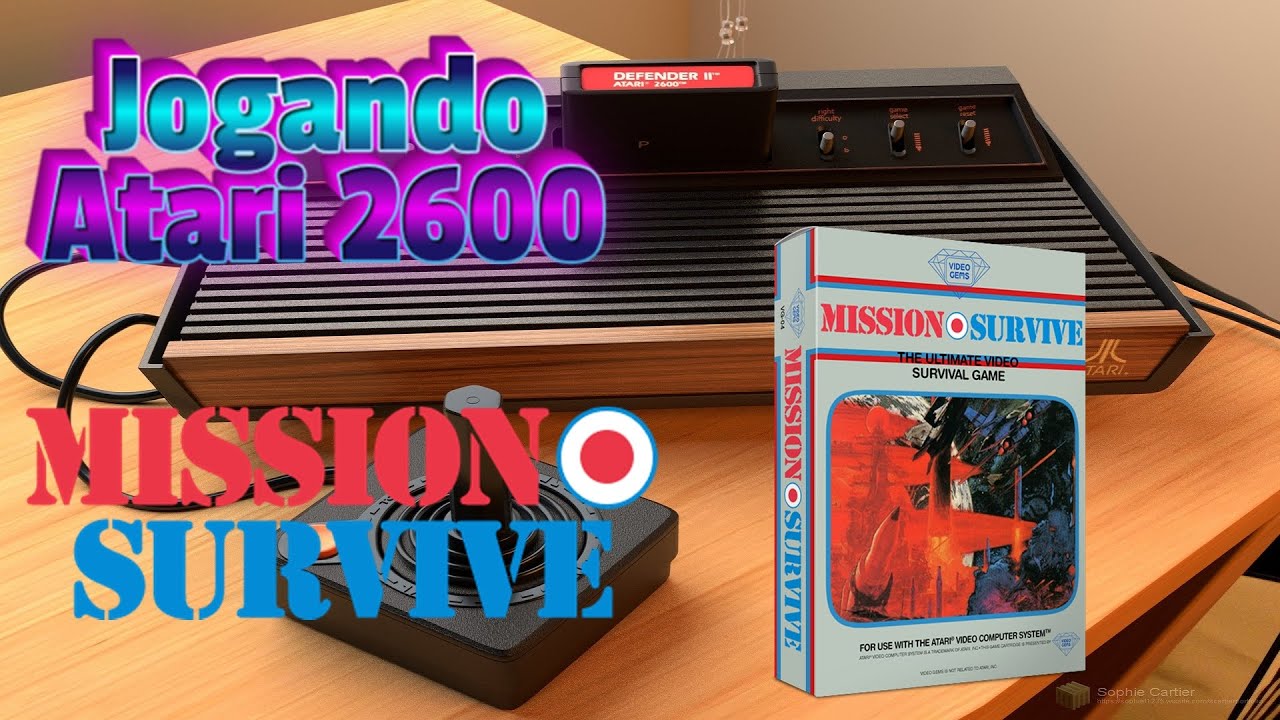 Mission Survive (Video Gems, 1983): Jogando Atari 2600 - YouTube