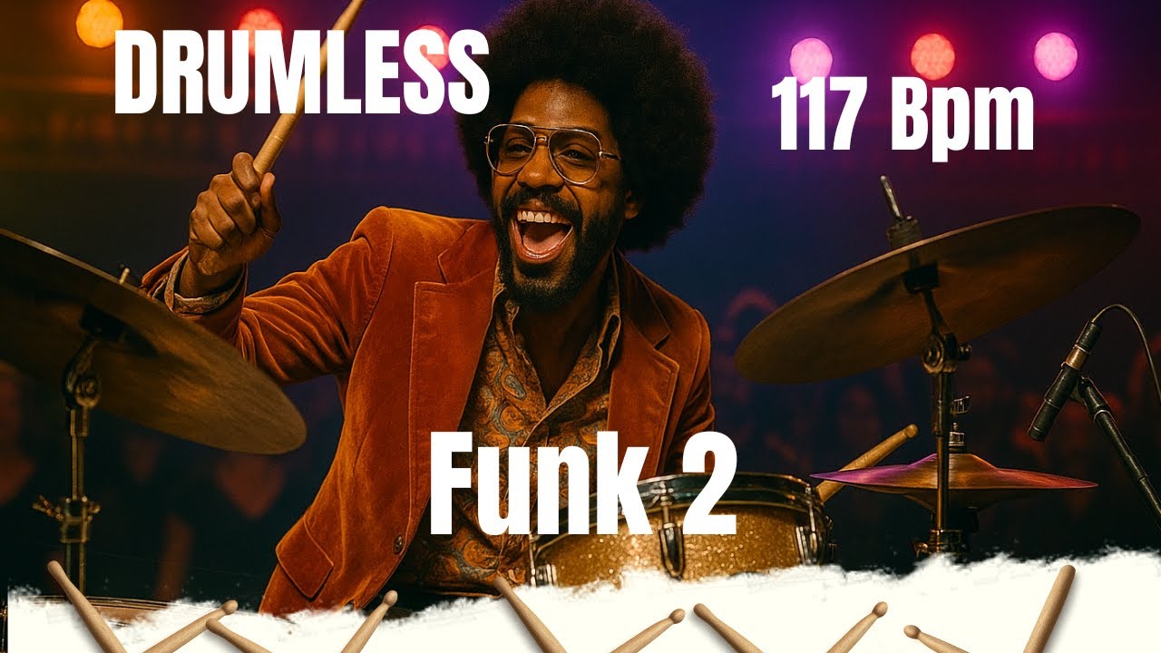 🔥 Drumless Track – 1970s American Funk Soul Disco | 119 BPM No Click ...