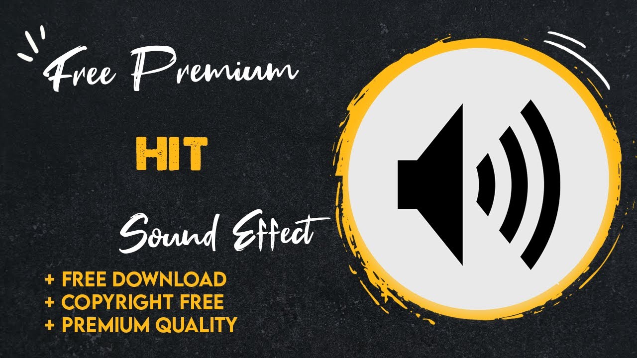 Loud Hit Sound Effect (Punch Slap Face Sound Effect) | FREE 4K DOWNLOAD ...