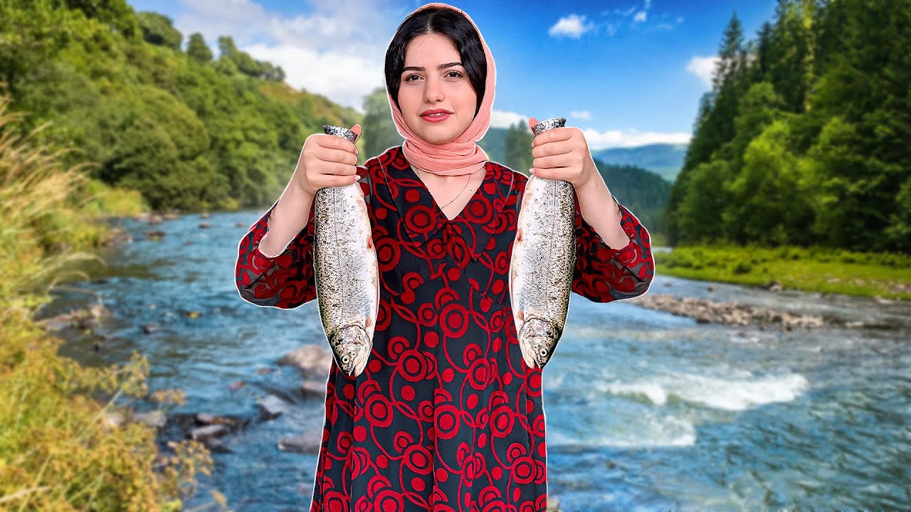 Celebrating the Iranian New Year🪻| Cooking Herb Pilaf With Fried Fish ...