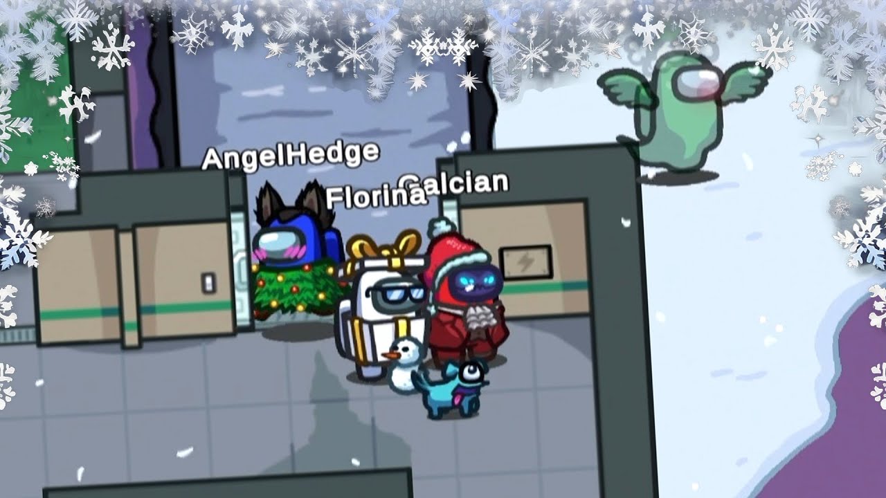 The "Present" under the tree is deadly (Among Us) - YouTube