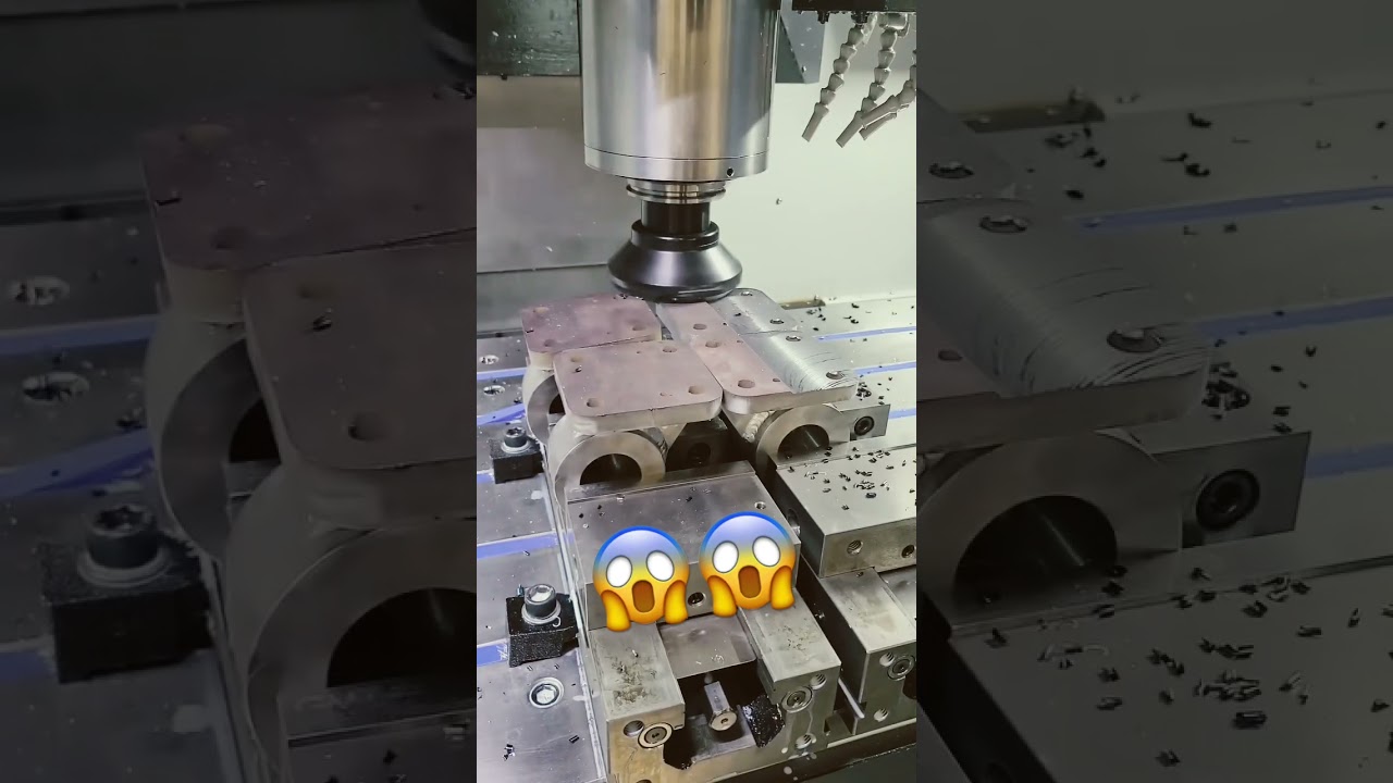 CNC Machine Crash #ohno #ops #accident #cnc #cncmachine - YouTube