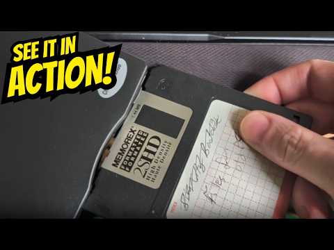 3.5 inch Floppy Disk Reader Review! Access those old files!