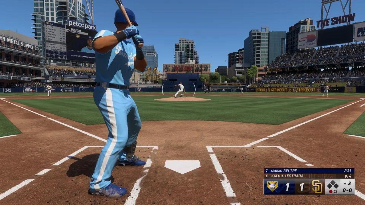 MLB The Show 24 벨트레 경쾌한 홈런 - YouTube