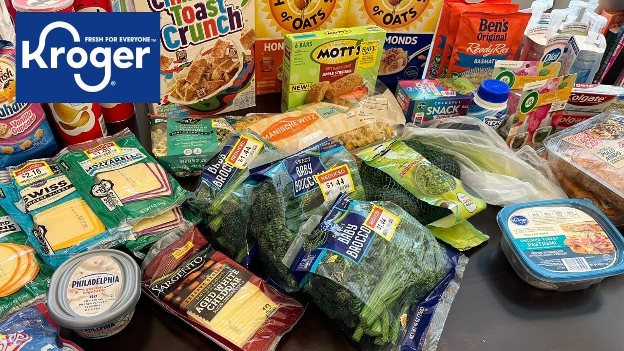Kroger Grocery Haul | July 2024 | Groceries + Clearance Deals! 🛒 - YouTube