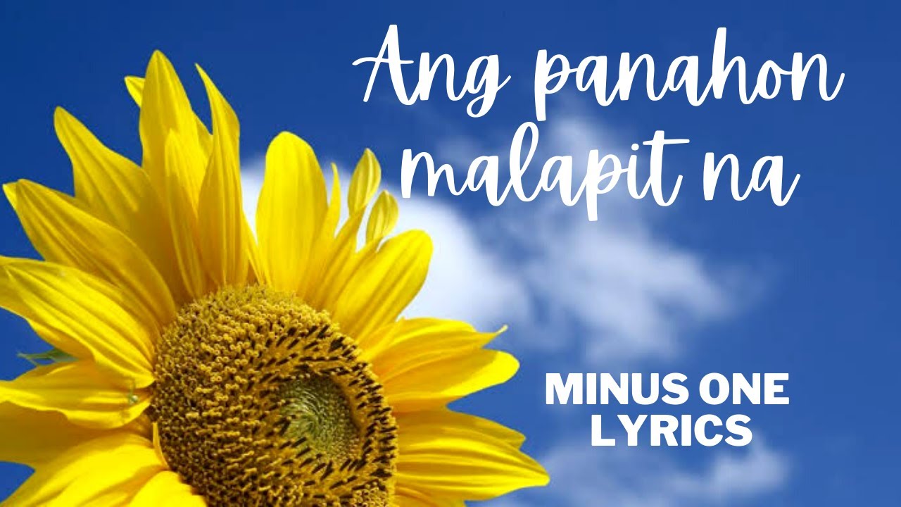 ANG PANAHON MALAPIT NA | MINUS ONE | KARAOKE | JERAMIE SANICO - YouTube