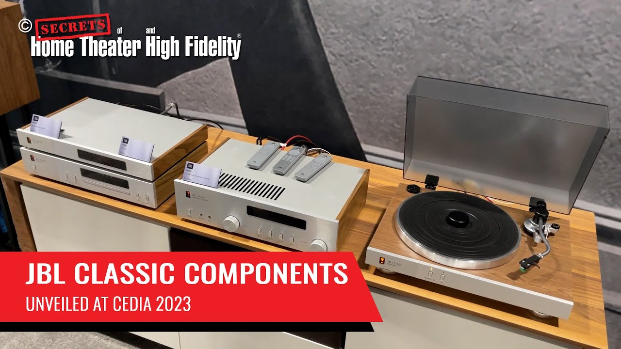 JBL Classic Series Components CEDIA 2023 - YouTube