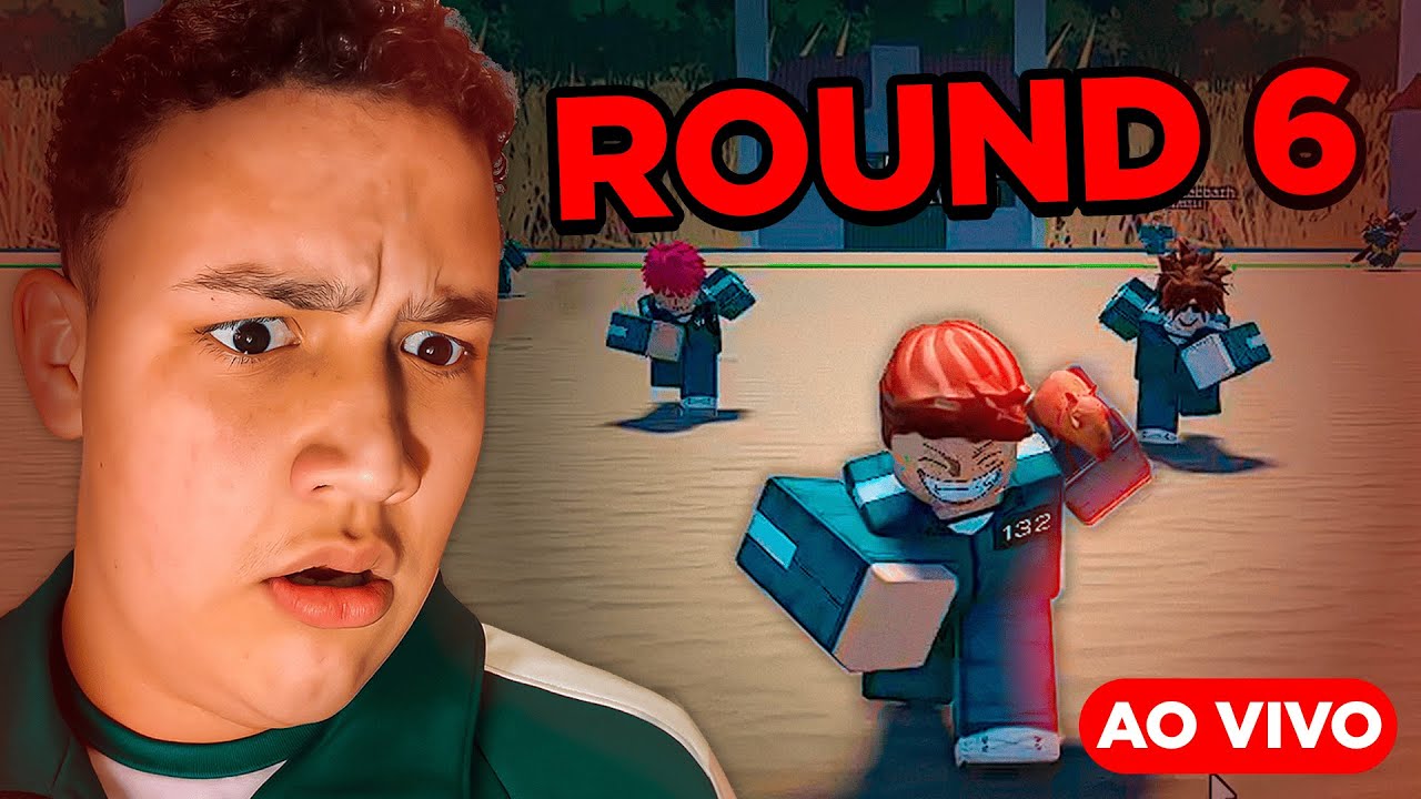 🔴ROUND 6 NO ROBLOX + CONVERSA E RESENHA - YouTube