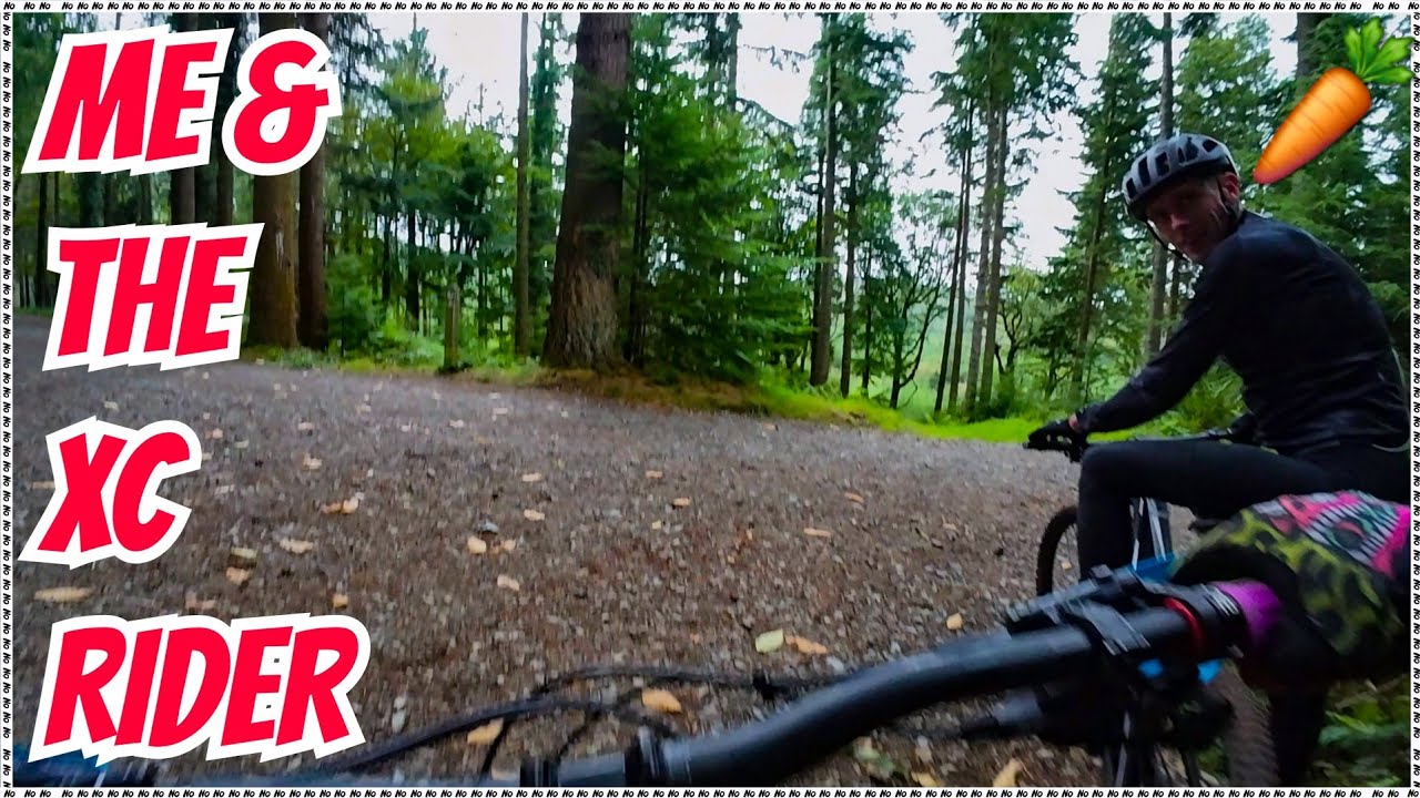 This fella was quick on 120mm SCOTT XC MTB bike - YouTube