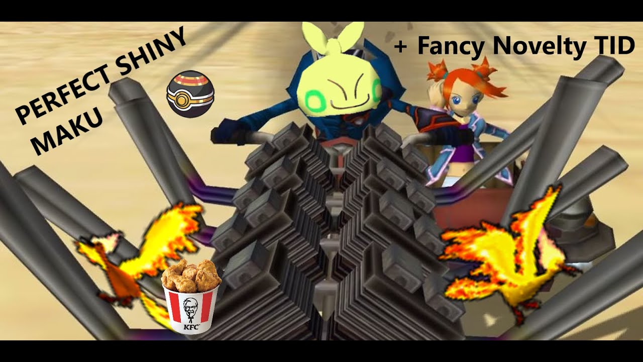 Using Chickens to get Fancy TID's and Perfect Shiny Makuhita (Pokemon ...