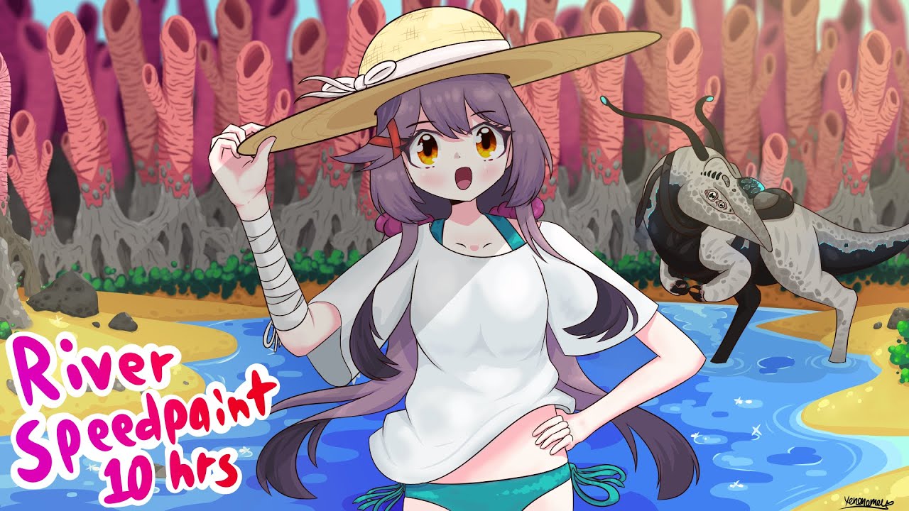 Alien River Speedpaint - YouTube