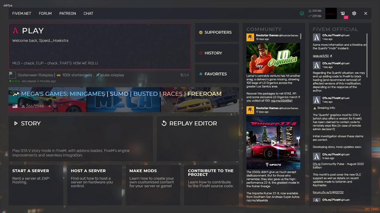 fivem stream en staff stream ! - YouTube