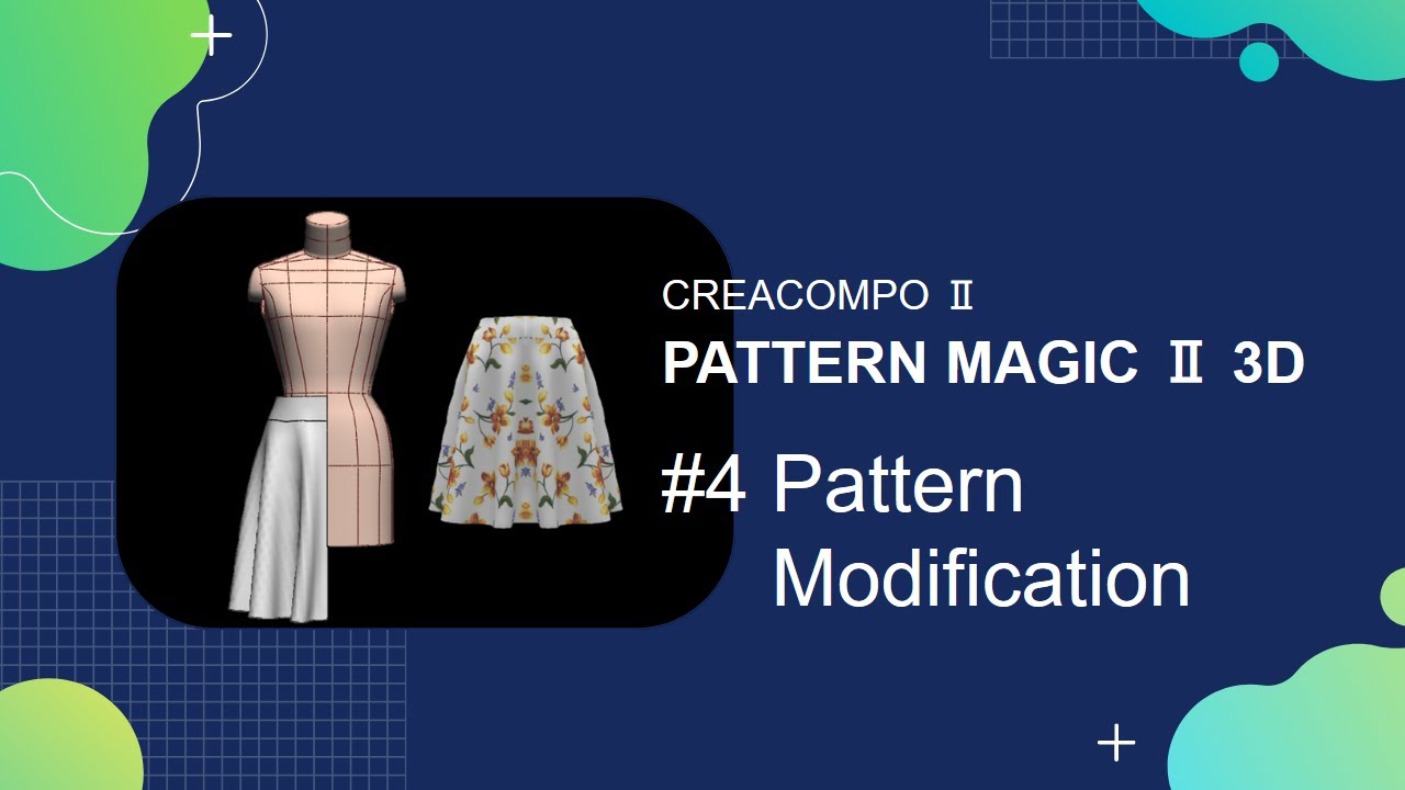 PATTERN MAGIC®Ⅱ3D #4 Pattern Modification (on Version 5) - YouTube