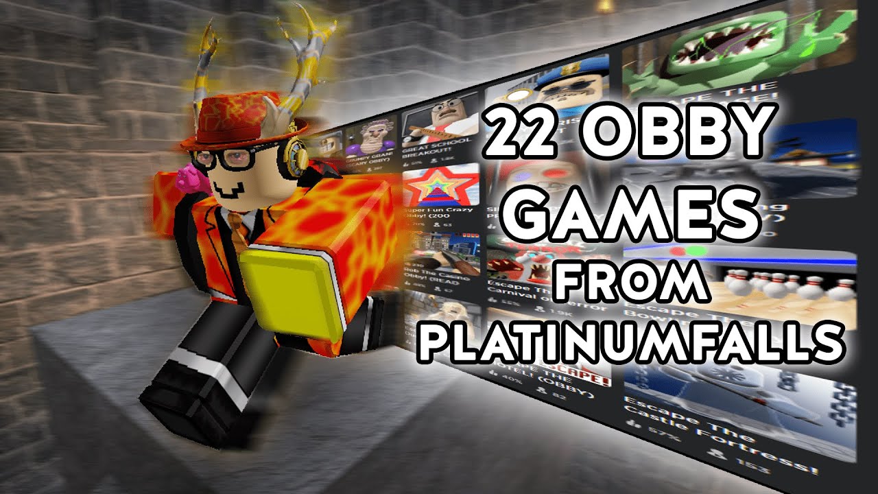 Playing Every PlatinumFalls Obbies (Roblox Obby Game) - YouTube