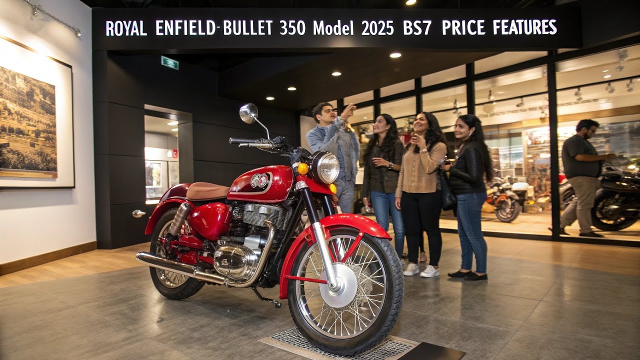 New Royal Enfield Bullet 350 BS7 Finally Launched!!! - YouTube