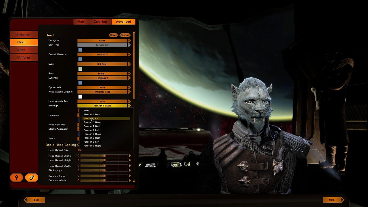 Star Trek Online Ferasan Character - YouTube