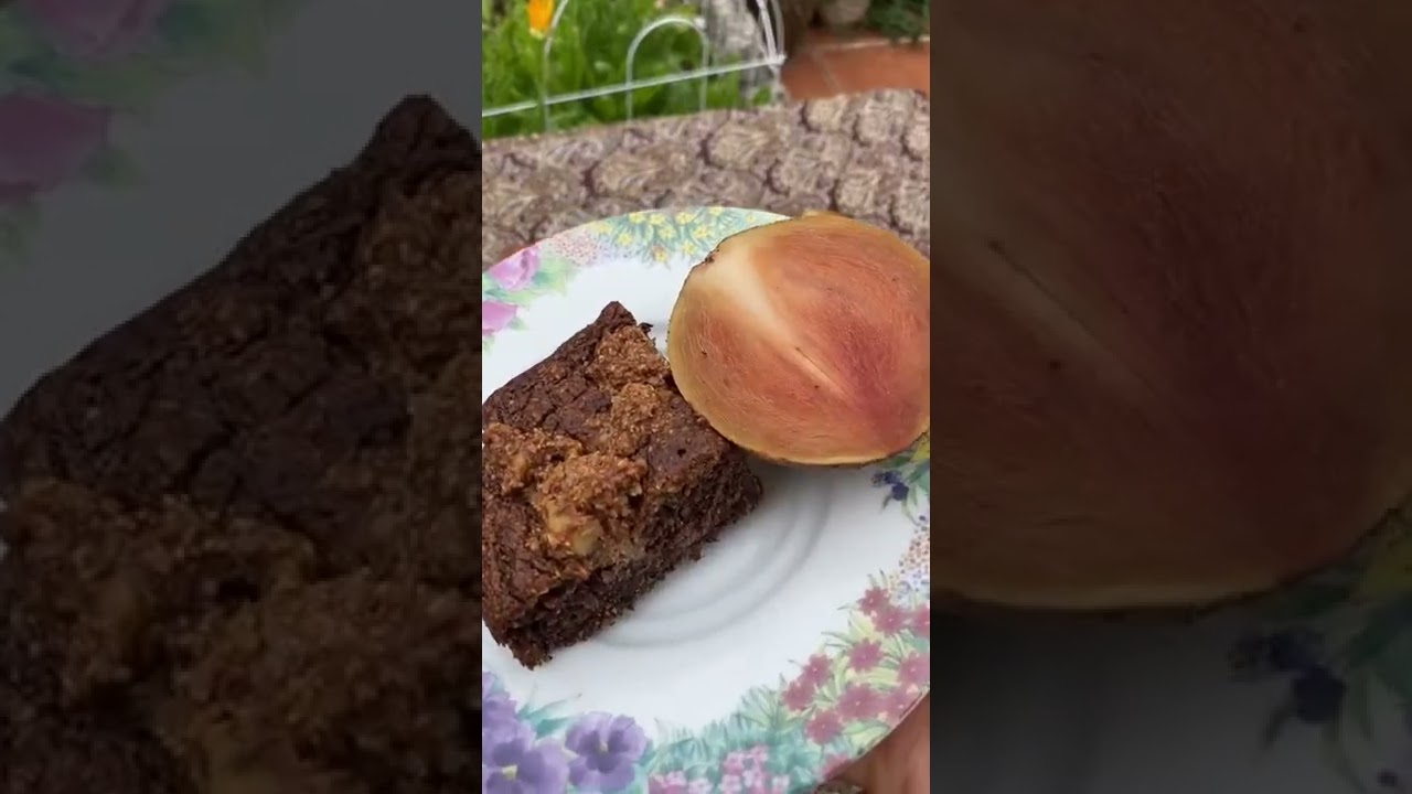 Delicious coffee cake made with sapodilla full recipe on our IG ...