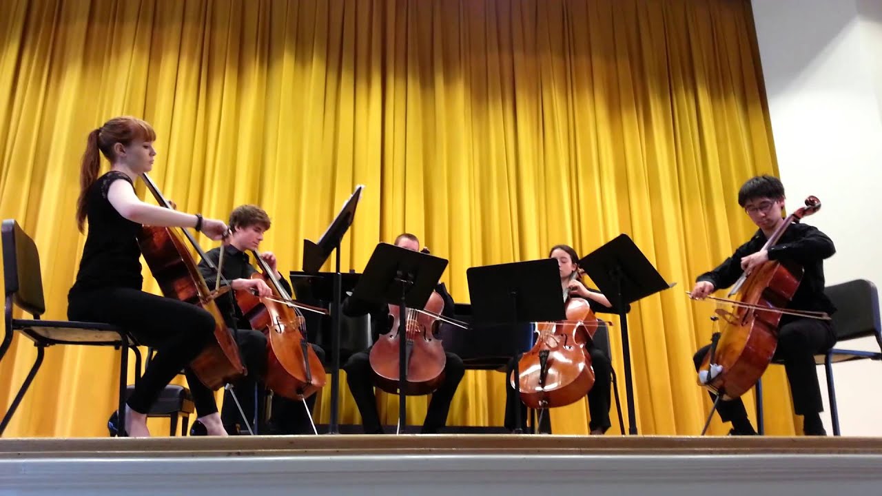 Harvard Cello Choir performs at Arts First - YouTube