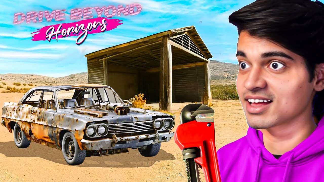 BUILDING MY OWN CAR IN DESERT | Drive Beyond Horizon | EP 1 - YouTube