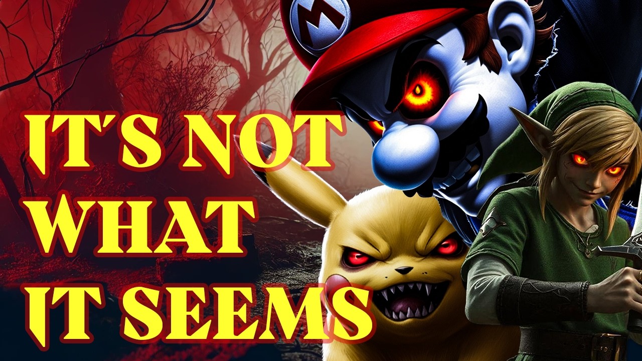 The Darkest and Most Disturbing Video Game Fan Theories - YouTube