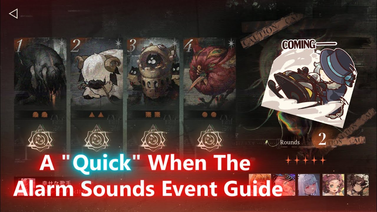 A "Quick" When The Alarm Sounds Event Guide (Patch 2.8) [Reverse 1999 ...