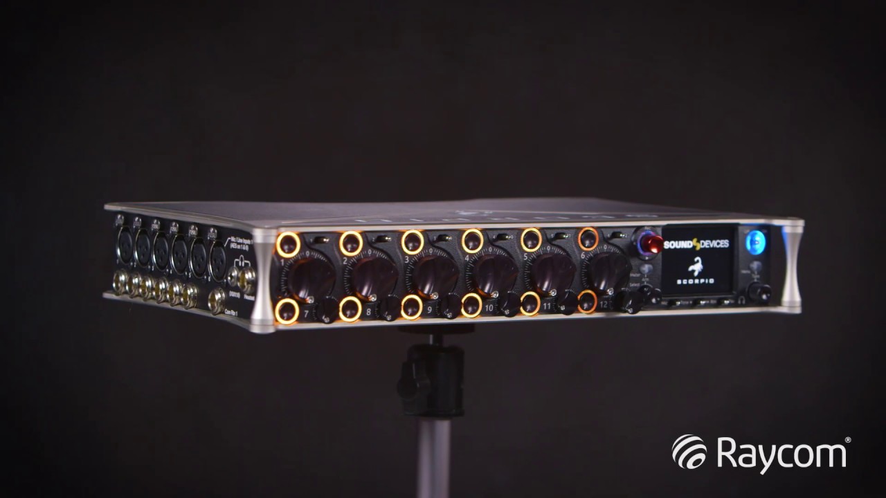Sound Devices Scorpio | First Look - YouTube