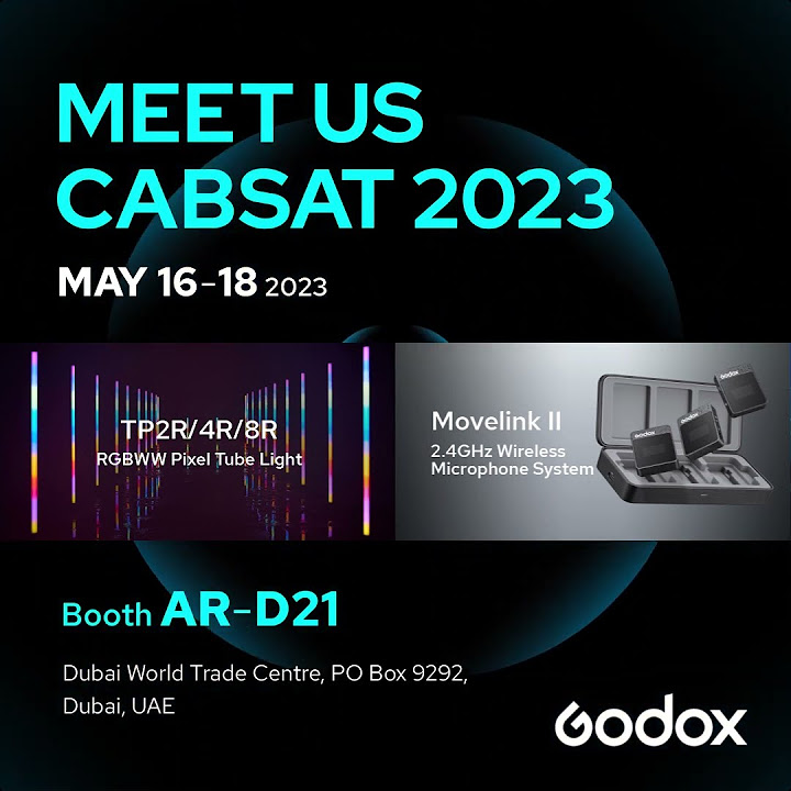 Meet Us at CABSAT 2023 - YouTube