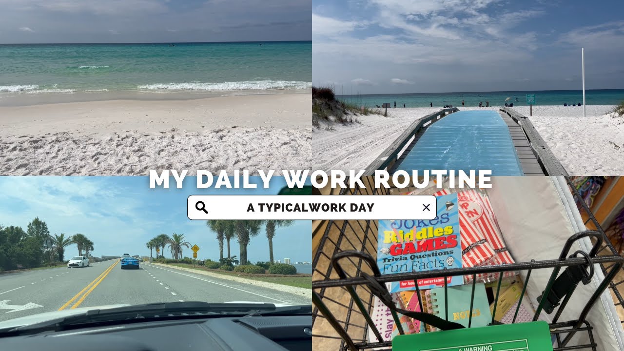 BACK IN FLORIDA | SPEND A SHORT WORK DAY WITH ME | Shopping, Packing ...