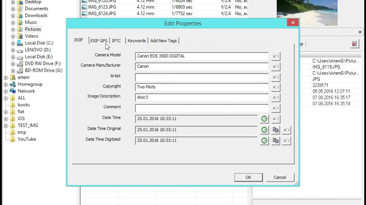 Remove Exif Iptc Xmp Info Youtube