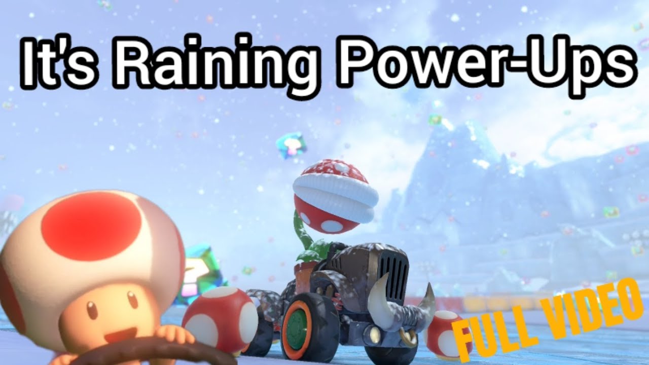 It's Raining Power-Ups In Mario Kart World - YouTube