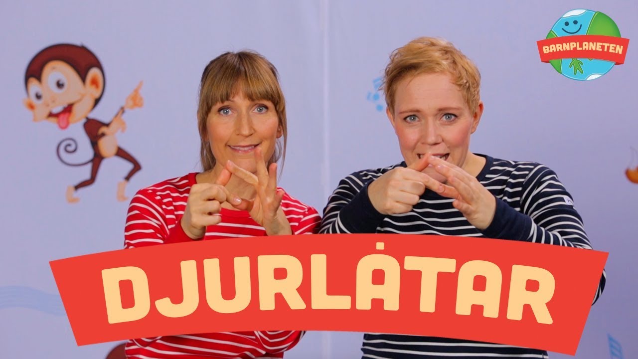 Barnvisor i djurens värld - 50 minuter barnlåtar om djur - YouTube