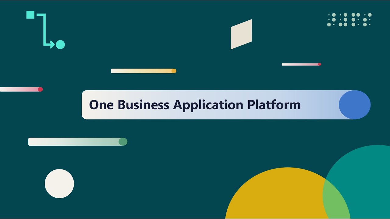 Your One Business Application Platform - YouTube