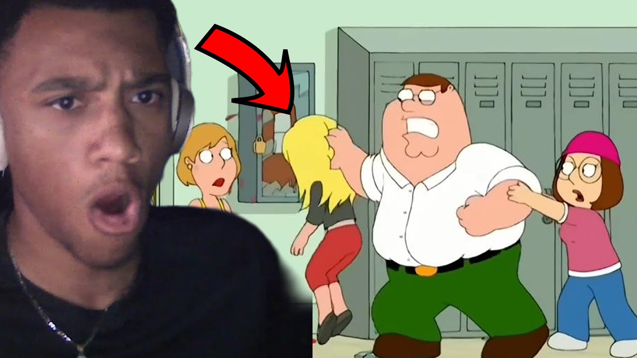 PETER IS A CRASHOUT | Peter beating people up - Family Guy Compilation ...