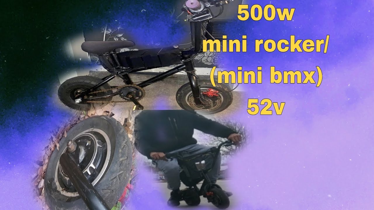 500w mini rocker/mini E bmx/52v/ #52v#500w#minibmx#minibike#bmx #shorts ...