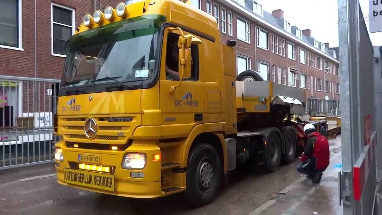 Actros 3350 V8 ''de kracht van een V acht'' !!!!!!!! ;-) - YouTube