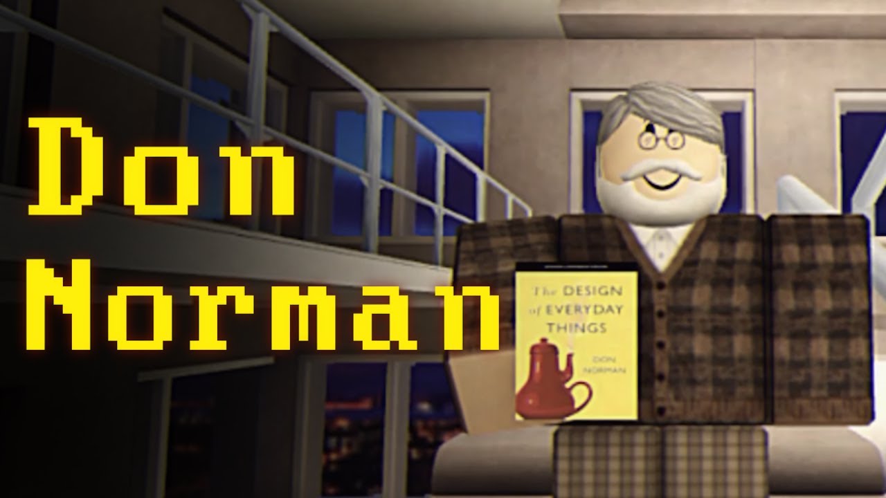 Donald Norman - The Father of UX Design (Roblox Tribute) - YouTube