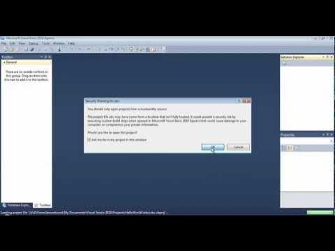 Rename Visual Studio VB.Net Project Tutorial - YouTube