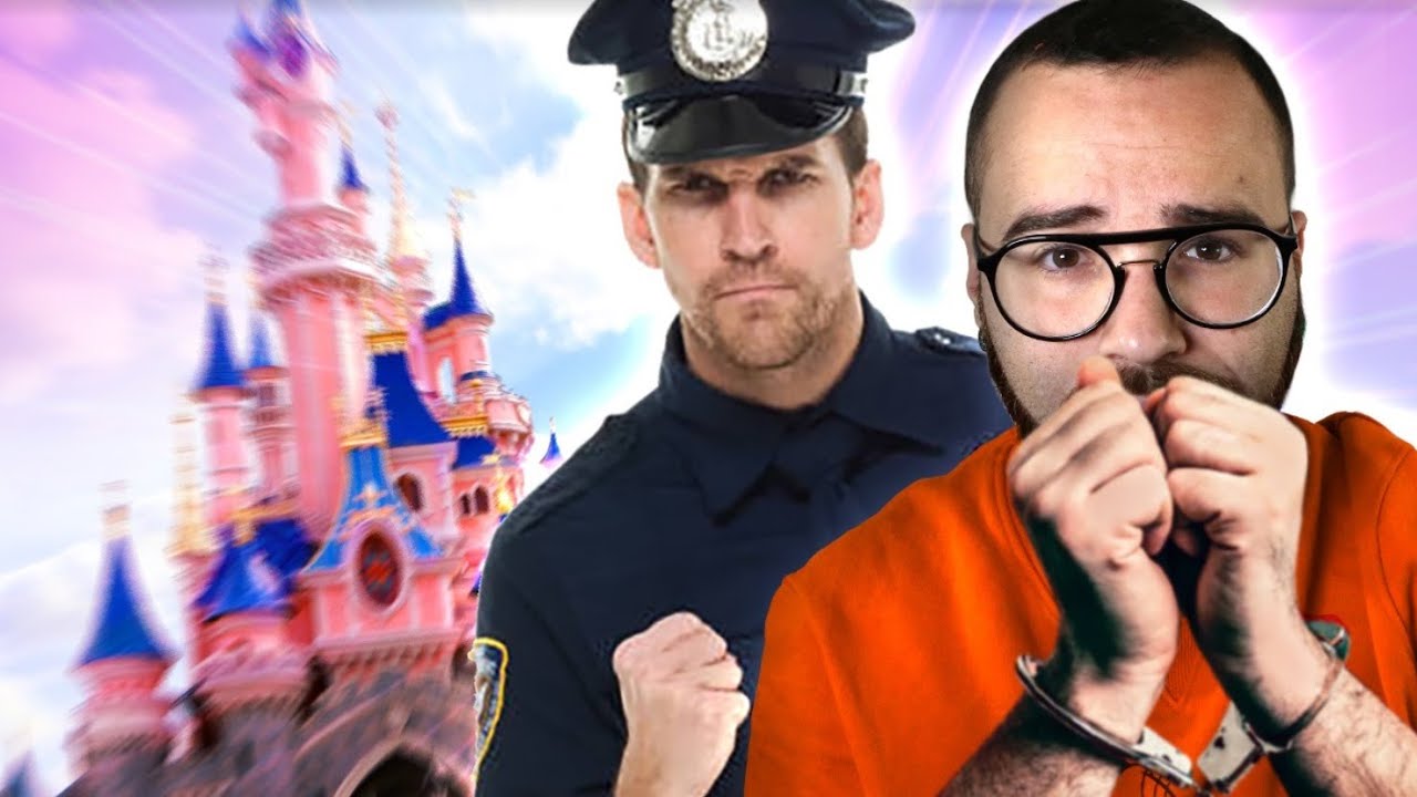 ARRETÉ PAR LA POLICE DE DISNEYLAND ! - YouTube
