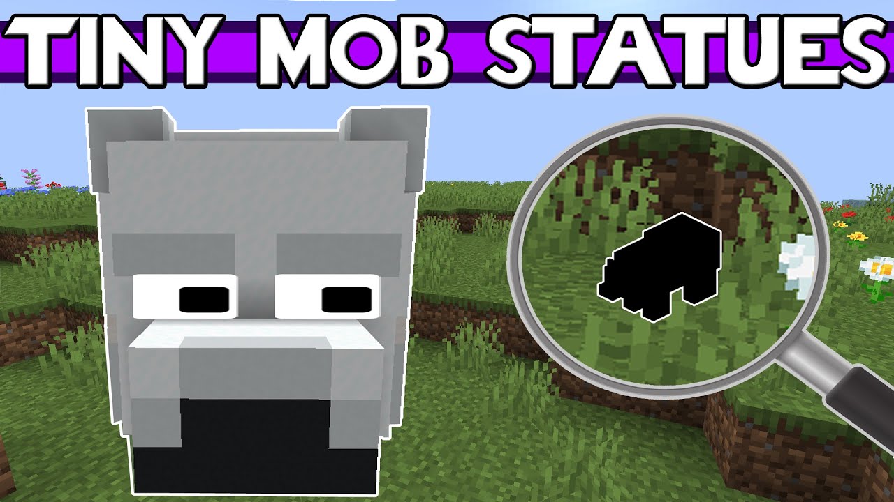 Tiny Minecraft Statue - Polar Bear Statue - Small Minecraft Build ...