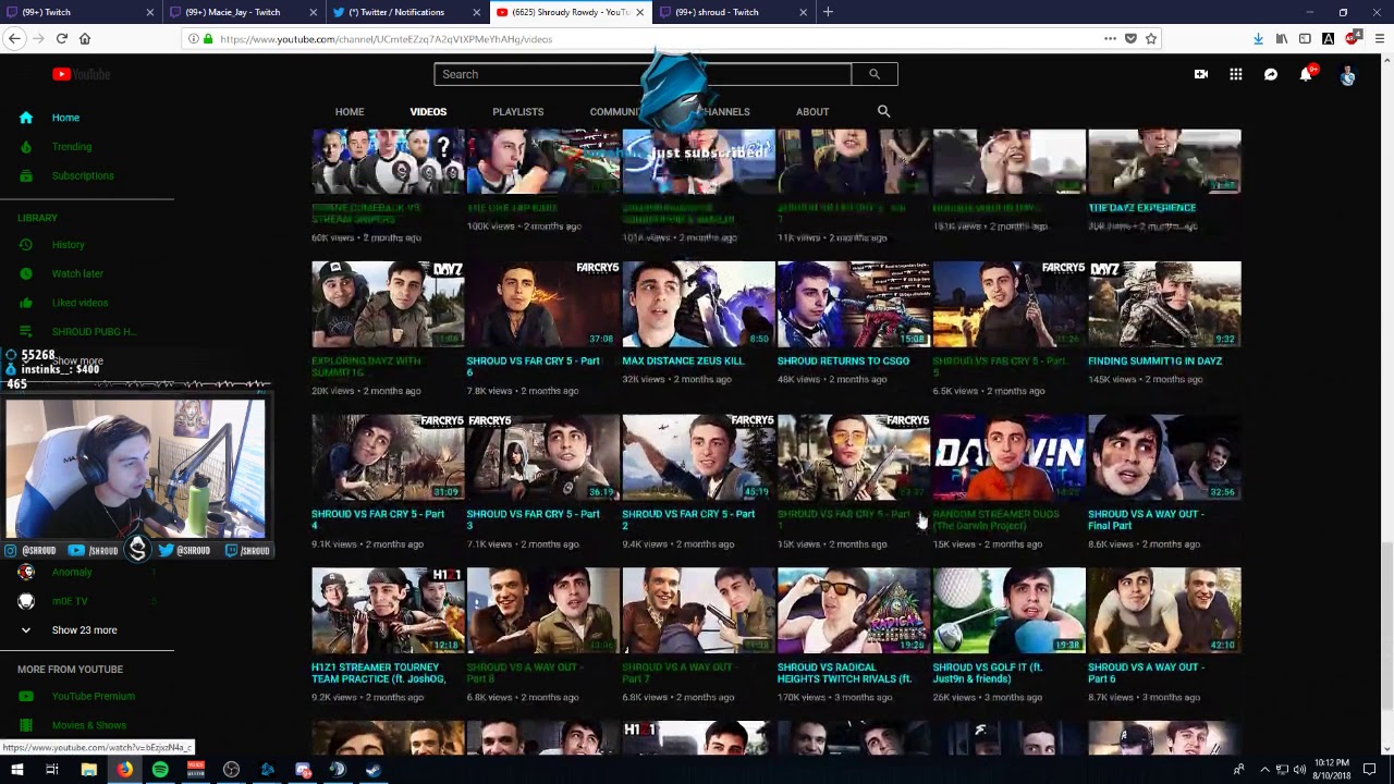 Shroud on how he became a streamer, his childhood, gaming & social life ...