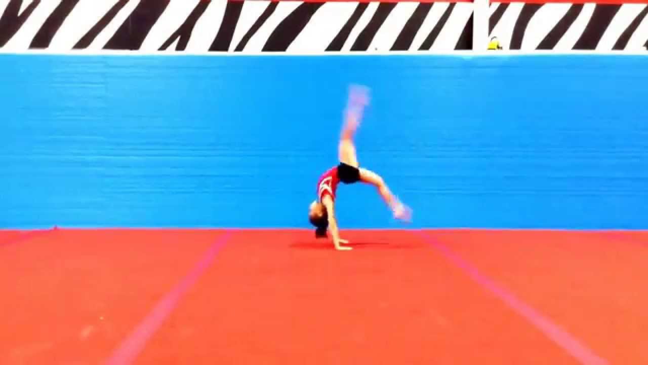 Back bend kick over - YouTube