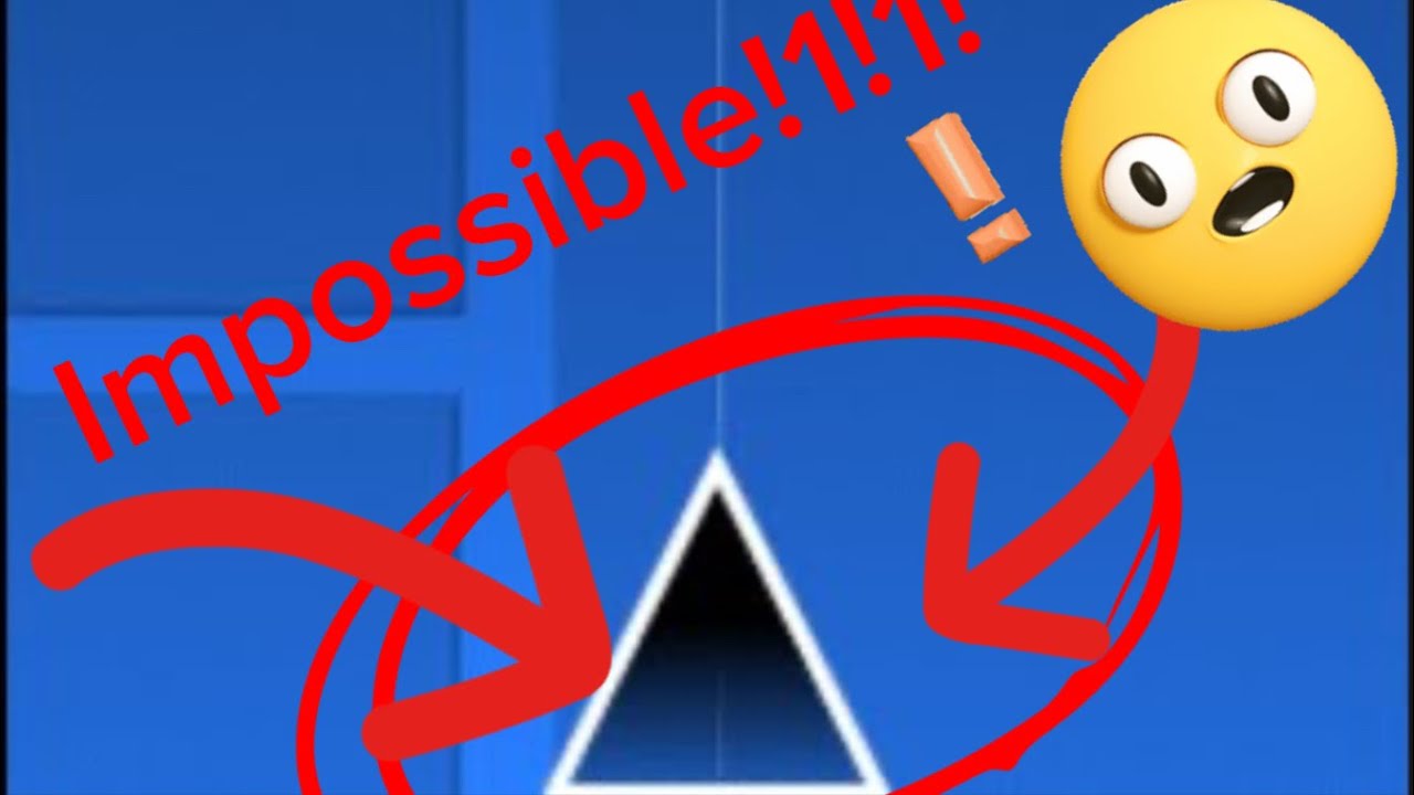 Trying to do the impossible jump in GD! (NOT CLICKBAIT) - YouTube