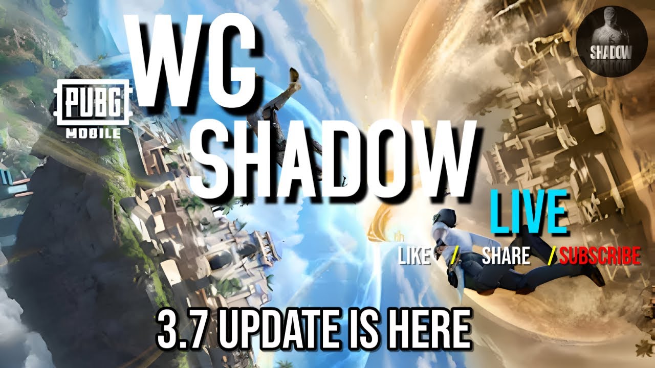 PUBG MOBILE 3.7 UPDATE IS HERE! | Exploring The New RONDO Map | WG SHADOW LIVE | PUBG MOBILE ...