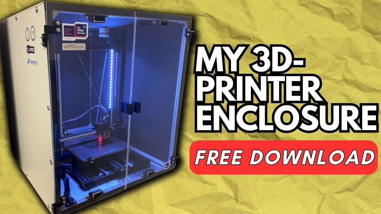 Steps how I built my own 3D-Printer Enclosure? Try it out! - YouTube