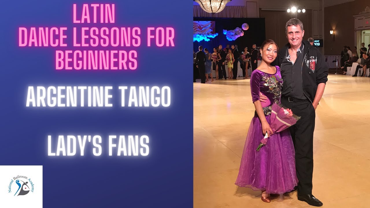 Dance Lessons for Beginner Argentine Tango - Lady's Fans - YouTube