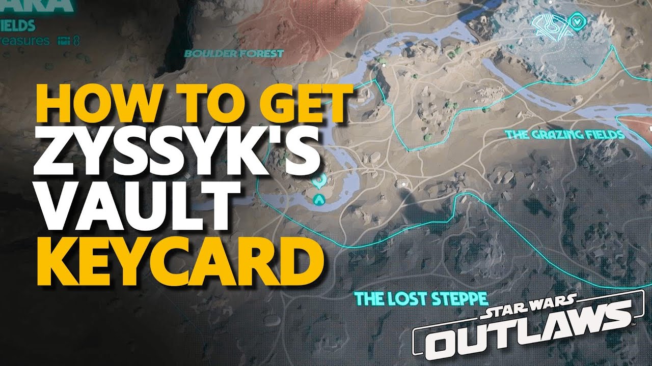Zyssyk's Vault Keycard Star Wars Outlaws - YouTube