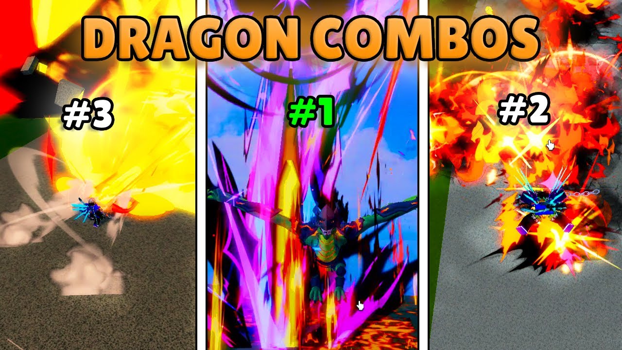 The top 10 BEST Dragon Combos in Blox Fruits! - YouTube