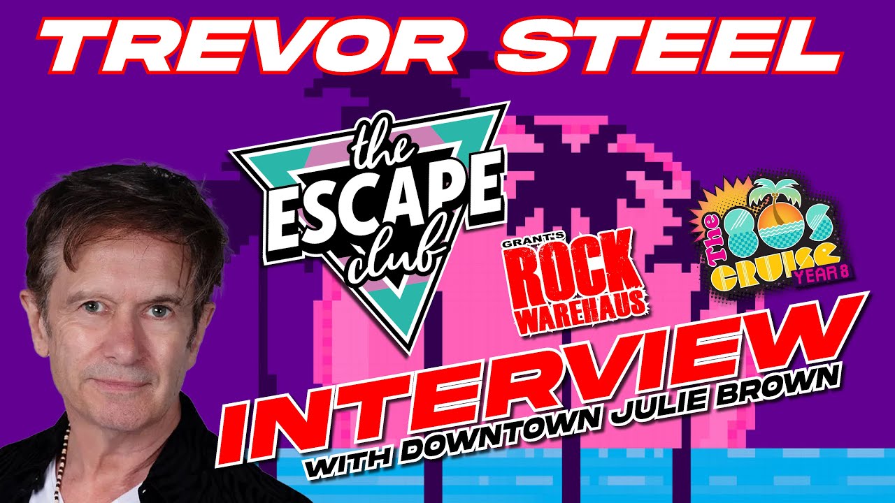 Trevor Steel from The Escape Club Interview w/Downtown Julie Brown ...